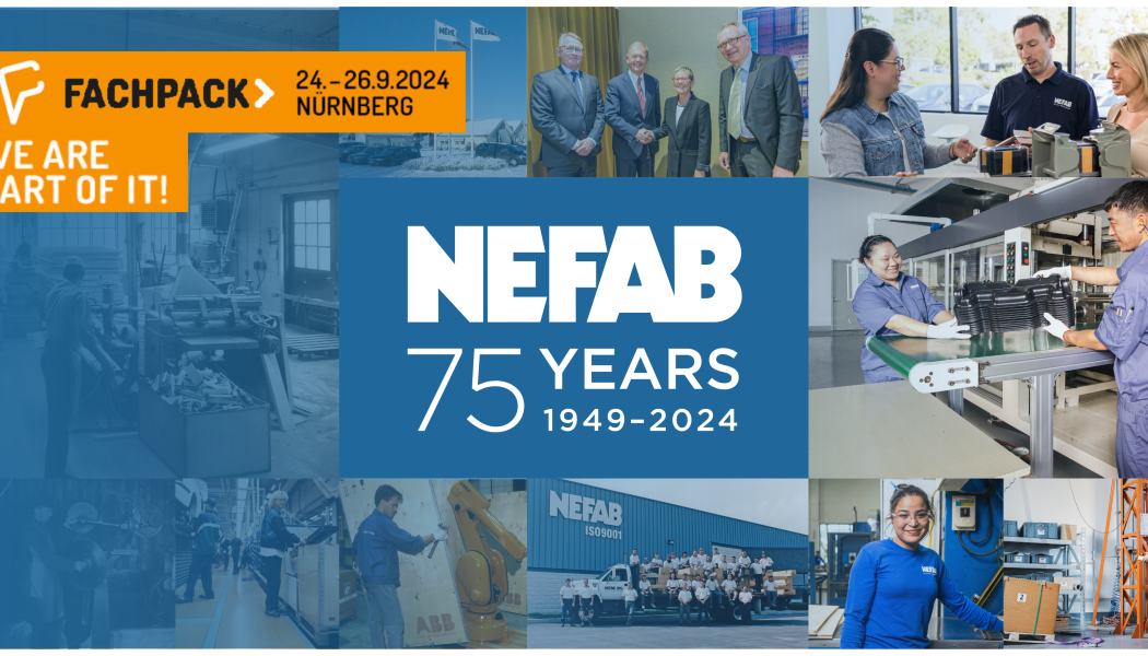 Nefab to presents award-winning fiber solutions at Fachpack 2024 | PULPAPERnews.com