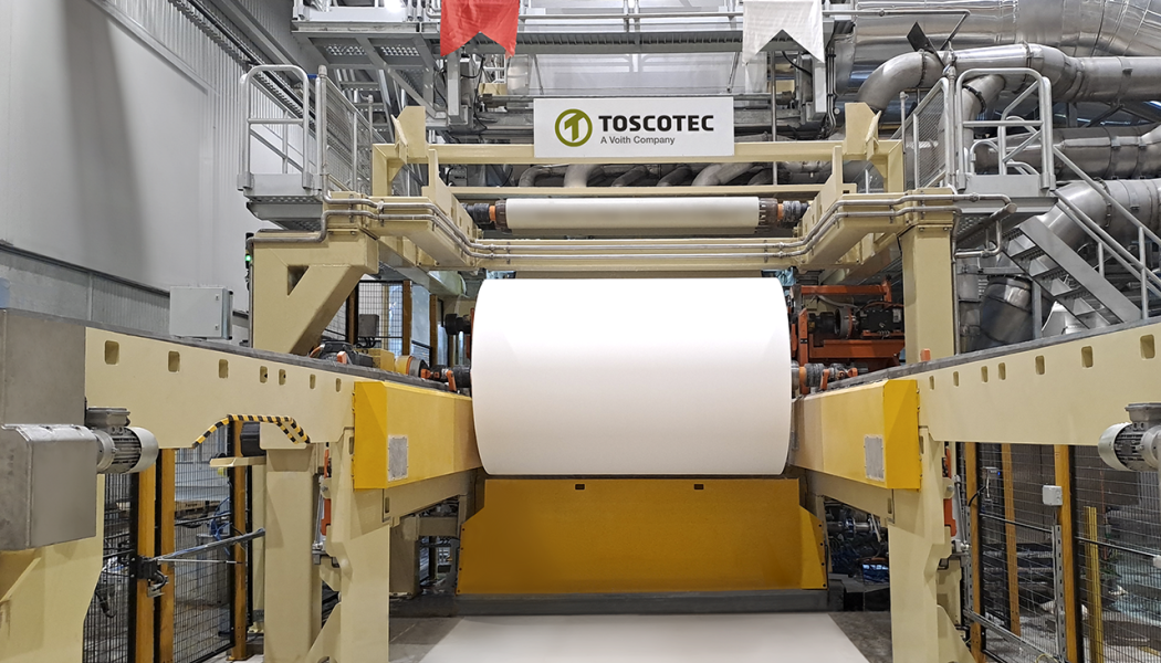 Toscotec starts up an AHEAD 2.2 tissue line at Europap Tezol Kağit | PULPAPERnews.com