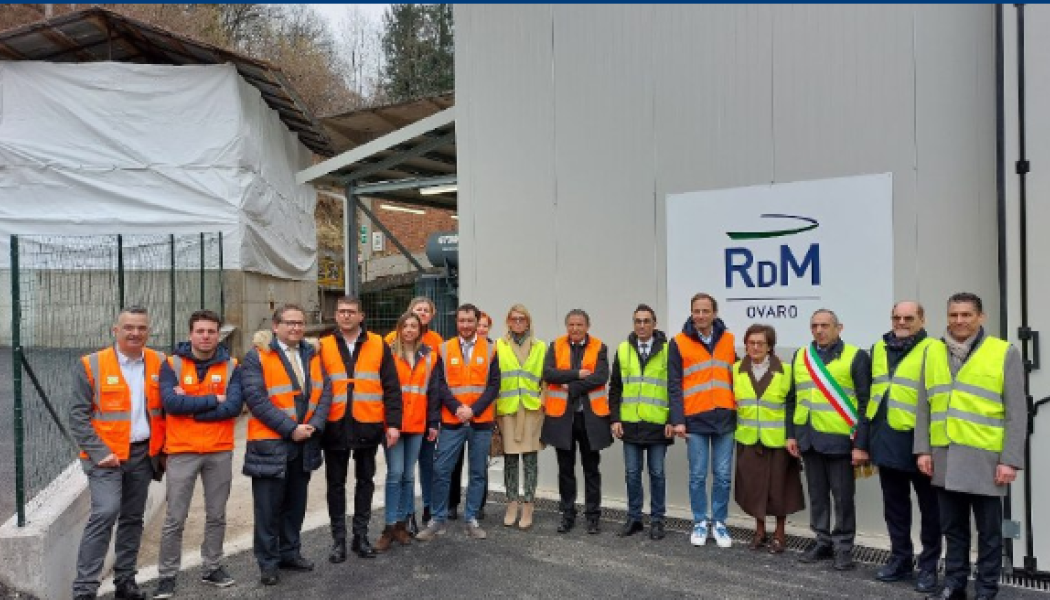 RDM Group inaugurates new boiler house at Ovaro mill | PULPAPERnews.com