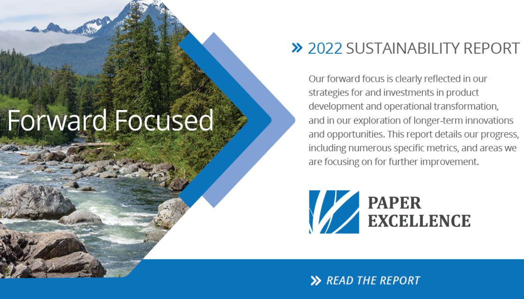 Paper Excellence Canada publishes its sustainability report ...