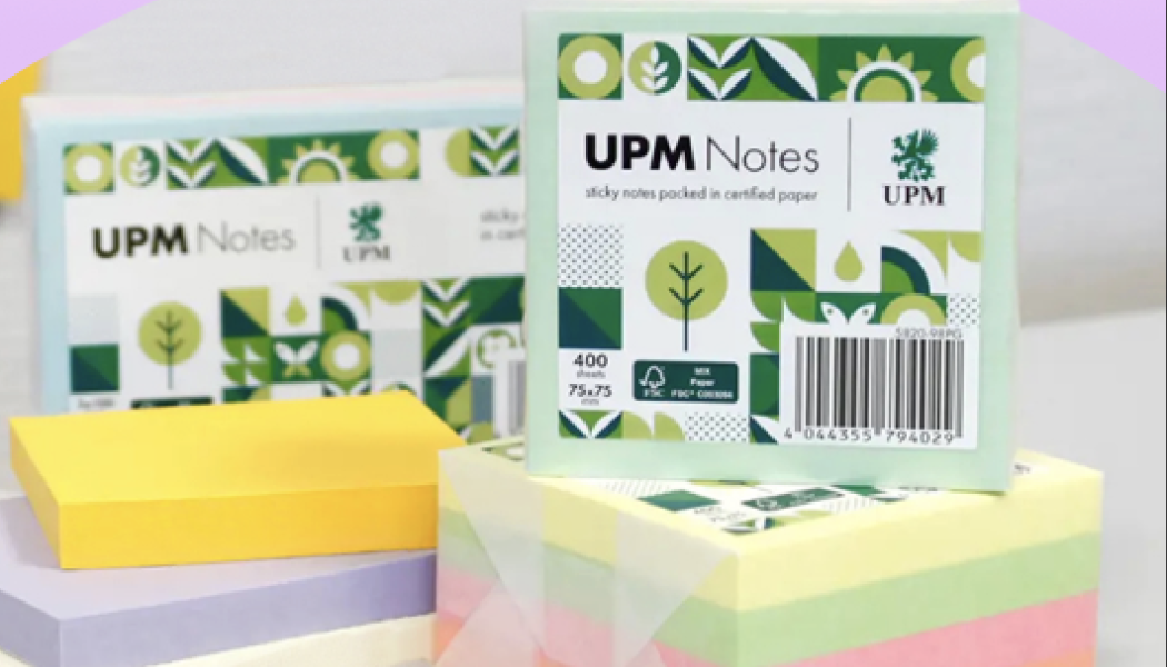 One.five, UPM Notes switch to transparent paper packaging instead of ...