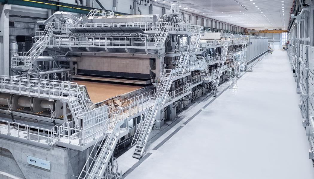 Voith successfully starts up world´s largest kraftliner machine for SCA ...